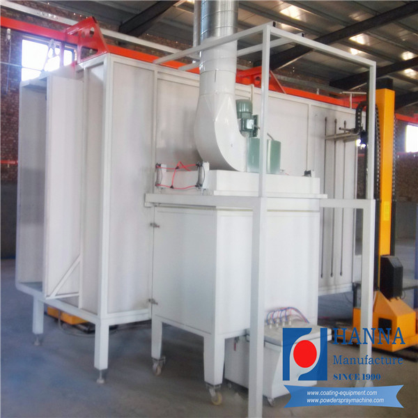 Filter Recovery Booth | on Industrial Powder Coating Equipment Solution